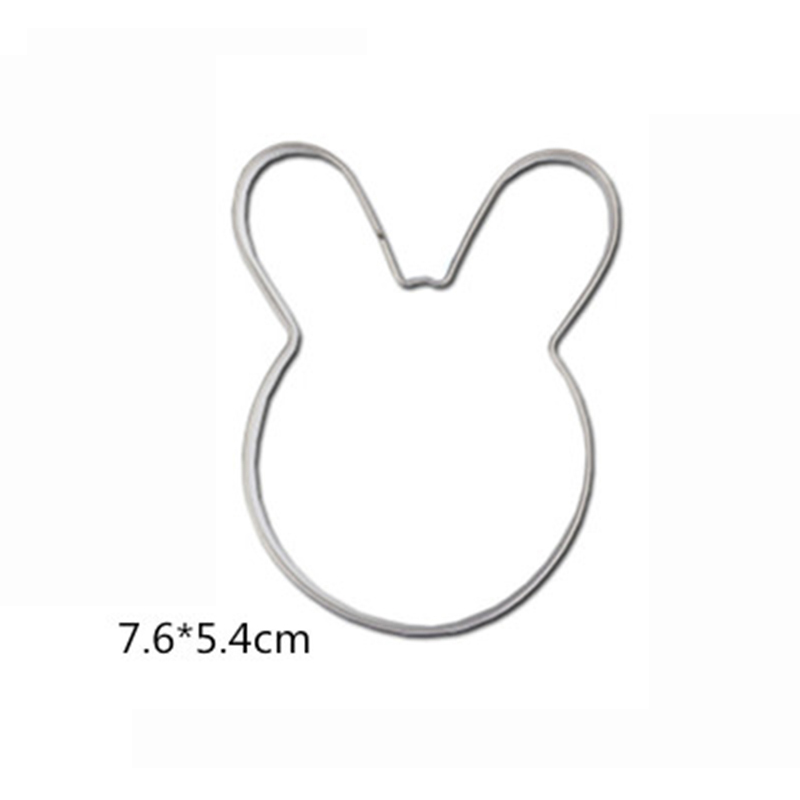 Bunny Rabbit Shape Fondant Cake Stencil Kitchen Cu... – Grandado