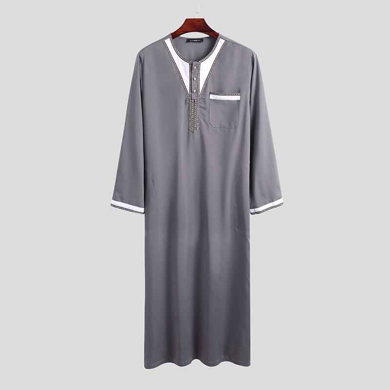 INCERUN Uomini di Modo Musulmano Vestiti Jubba Tho... – Vicedeal