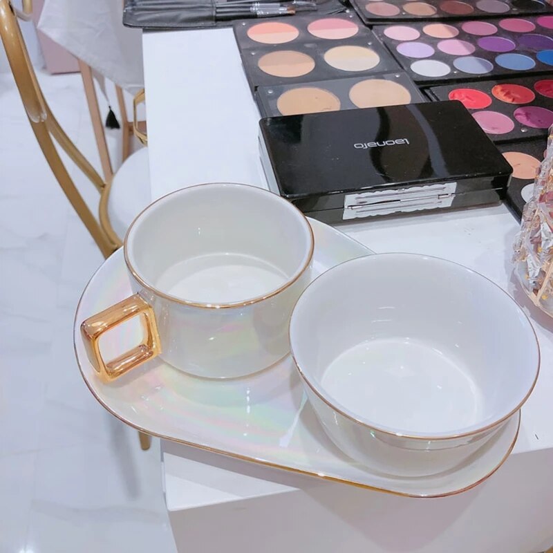 Nordic Porcelain Coffee Cup Household Minimalist A... – Vicedeal