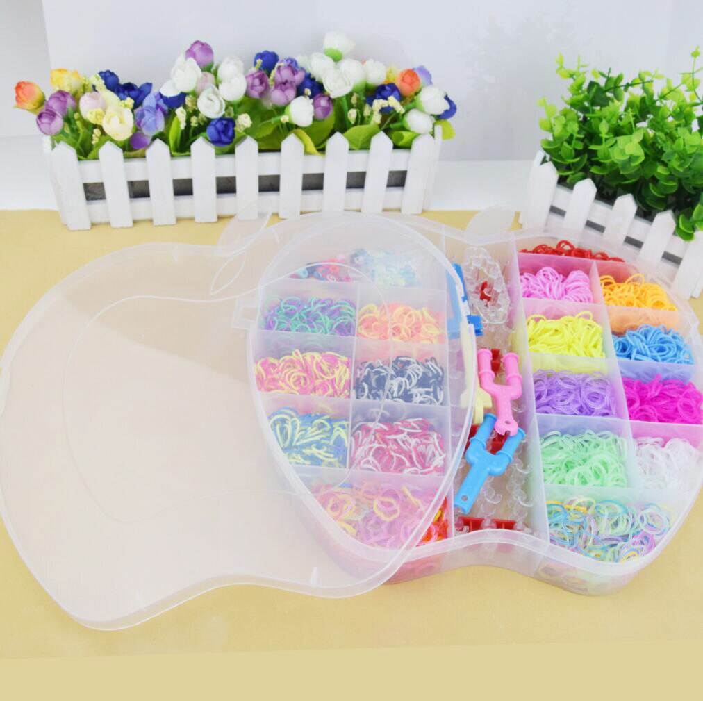 3500 Rubber Bands Loom DIY Weave Box Elastic Brace... – Grandado