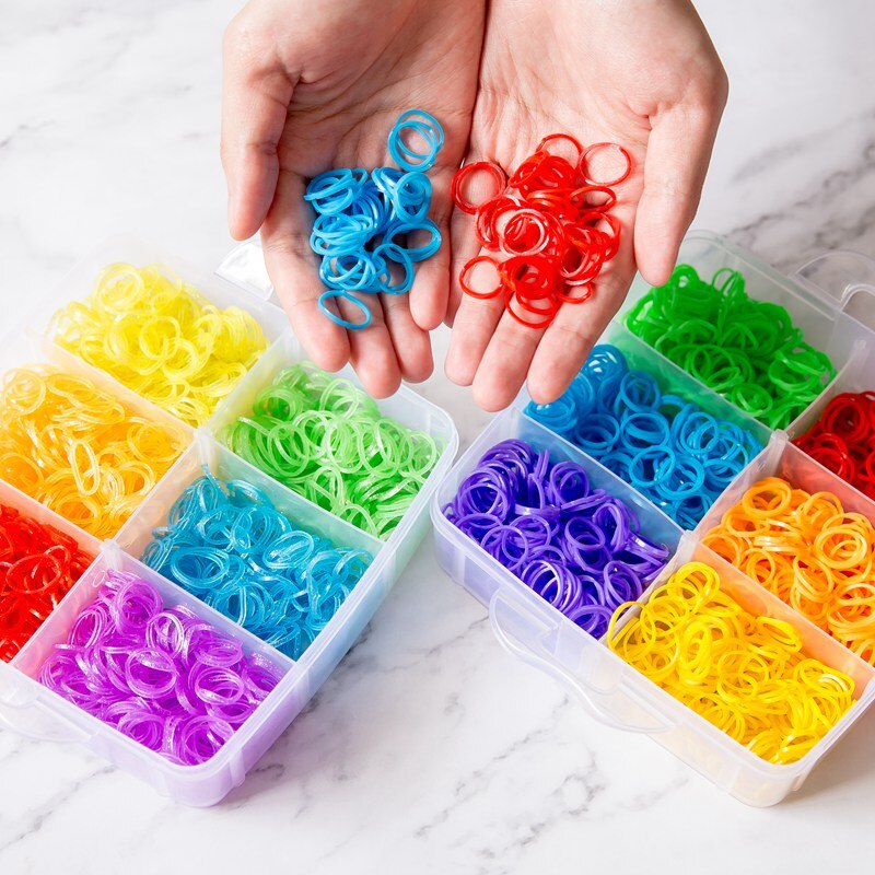 1800PC Diy Toys Rubber Loom – Grandado