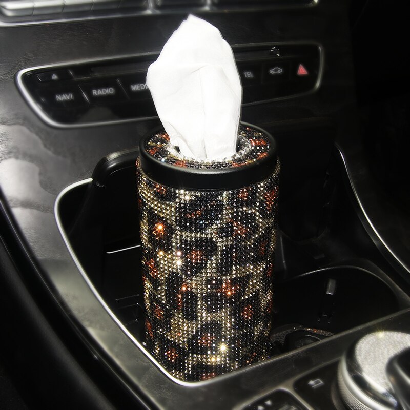 Car Crystal Diamond Tissue Box Diamante Block Type... – Vicedeal