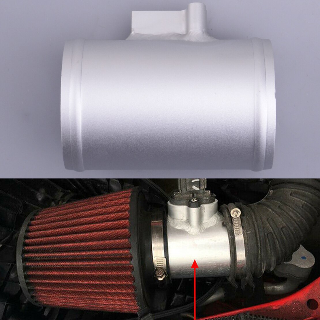 76mm 3" Mass Air Flow Sensor Intake Meter Mount Co... – Grandado