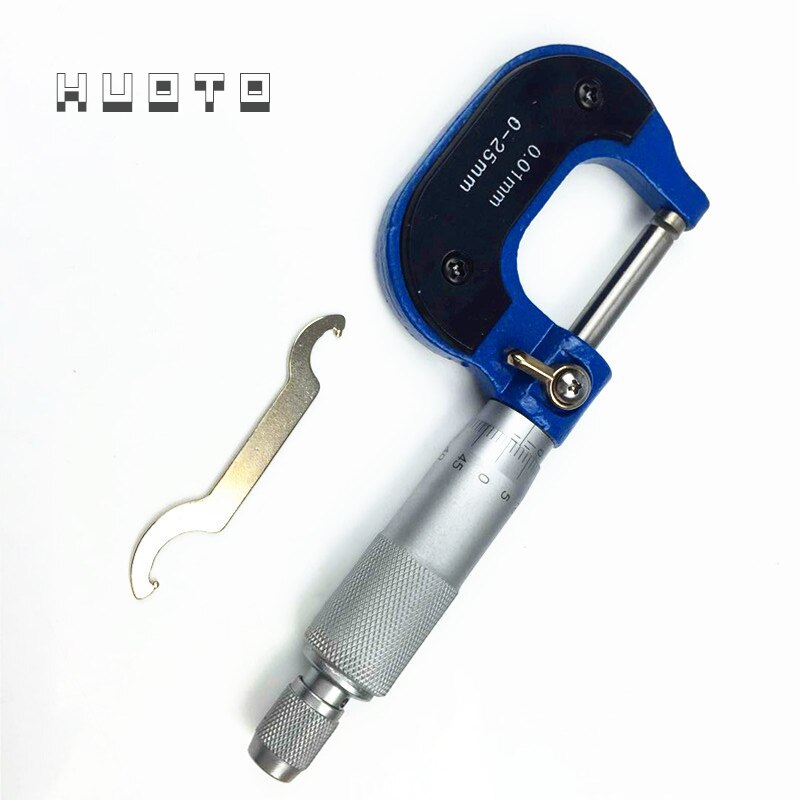 0-25Mm Geschilderd Frame Buiten Micrometer 25Mm Mi... – Grandado