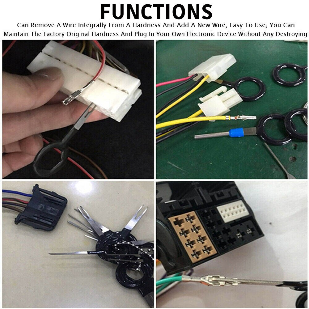 Extracteur de broche de connecteur de câblage, Kit... – Grandado