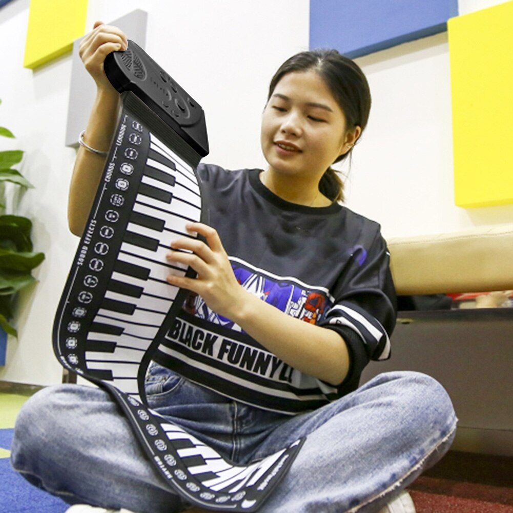 Hand Roll Up Piano Portable Folding Electronic Org... – Grandado