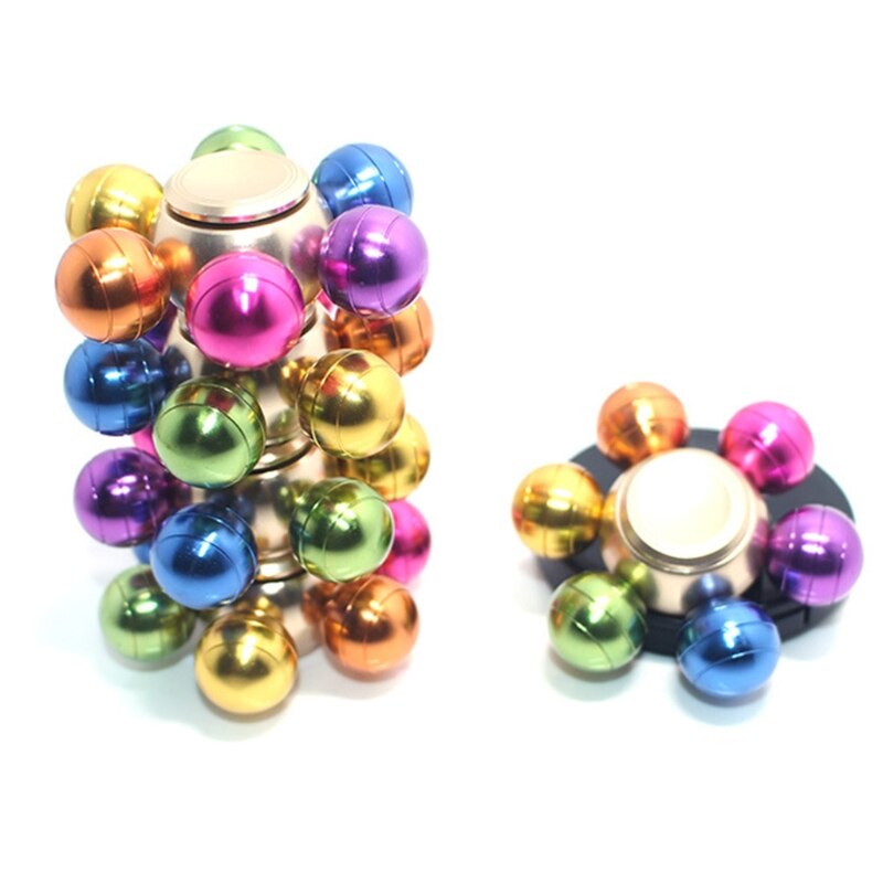 Colorful Detachable Finger Fidget Spinner Spinning... – Vicedeal