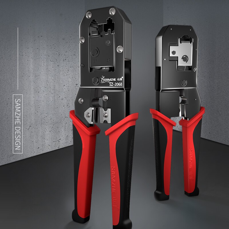 SAMZHE Crimping Plier Wire Tracker RJ11/12/45 Cabl... – Grandado