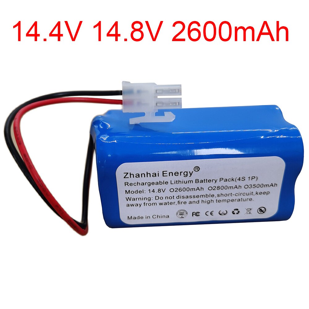 14.4V 14.8V 2600mAh 2800mAh 3500mAh 18650 Li-Ion R... – Grandado