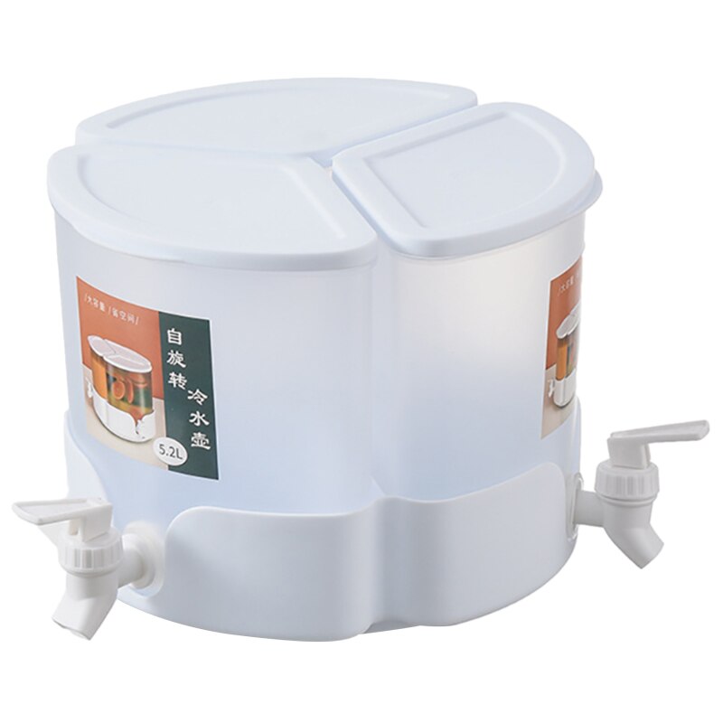 3 In 1 5.2L Beverage Drinking Dispenser Rotating D... – Vicedeal