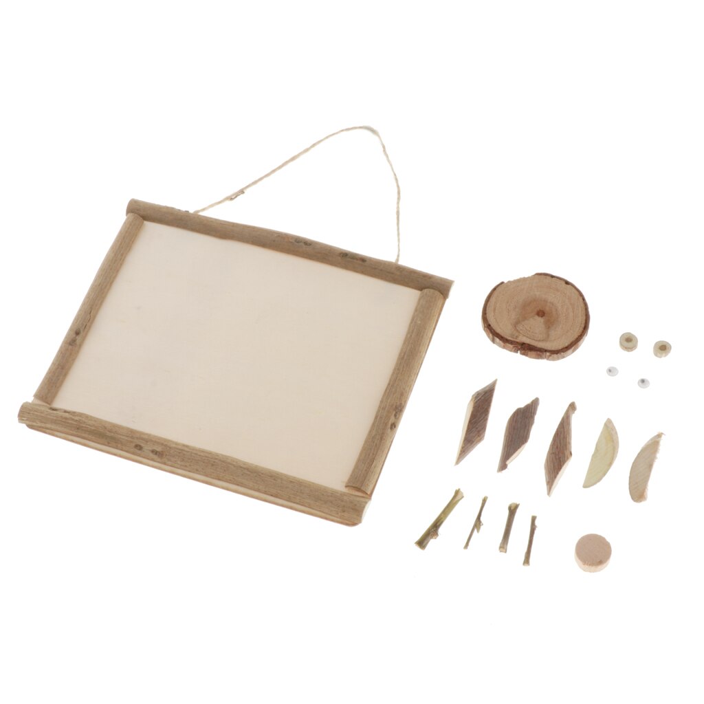 Kid DIY Kit Wood Pieces Materials For Handcrafted ... – Grandado