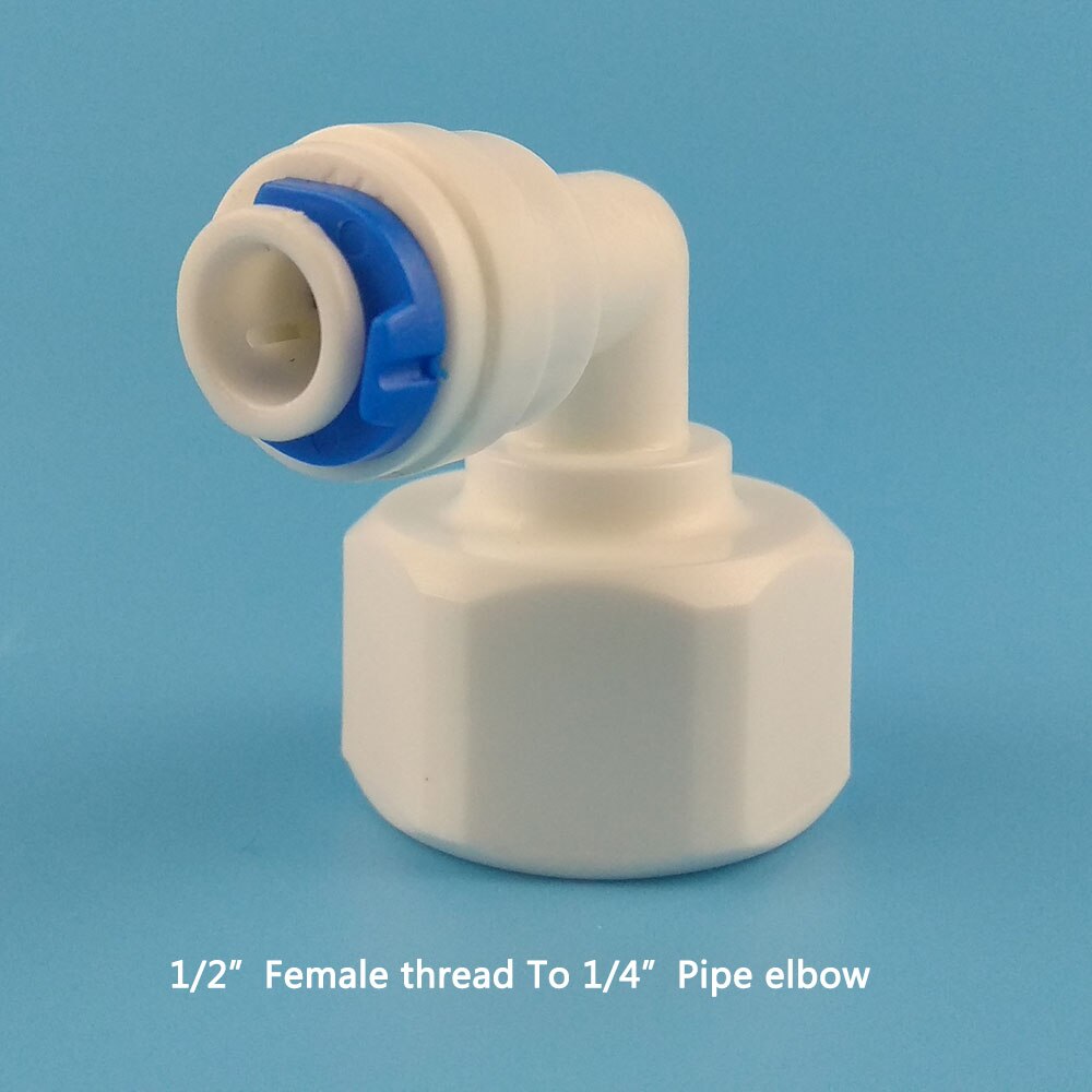 5PCS 1/2" Internal thread to 1/4" Elbow ... – Vicedeal