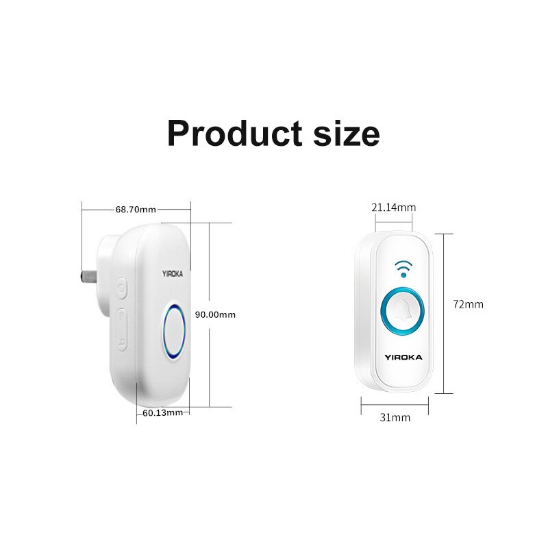 W101 wireless doorbell smart remote doorbell elect... – Grandado