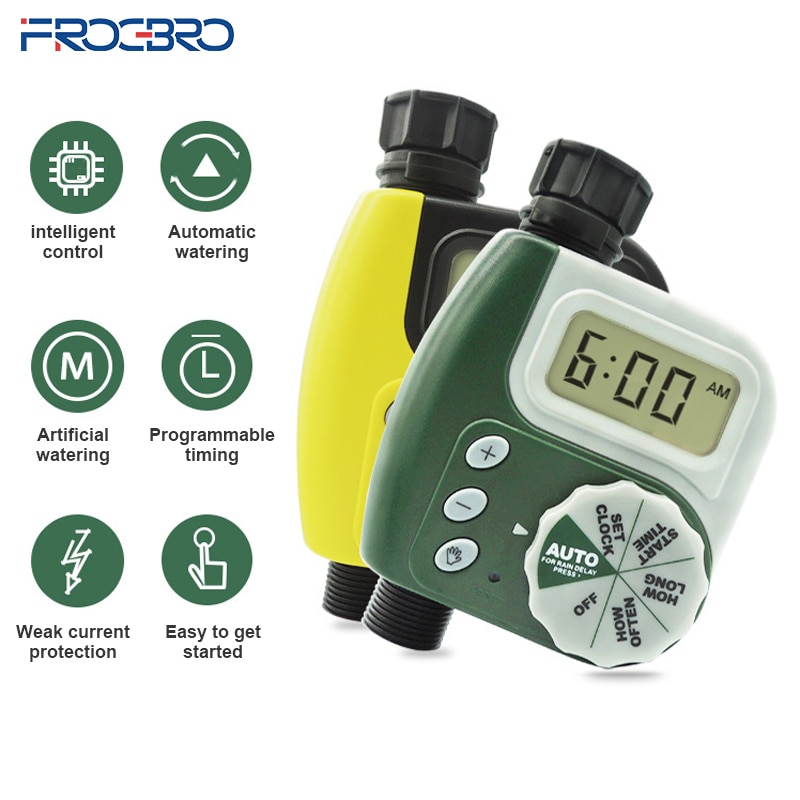Frogbro Smart Tuin Irrigatie Controller Automatisc... – Vicedeal Frogbro Smart Tuin Irrigatie Controller Automatisc... – Vicedeal