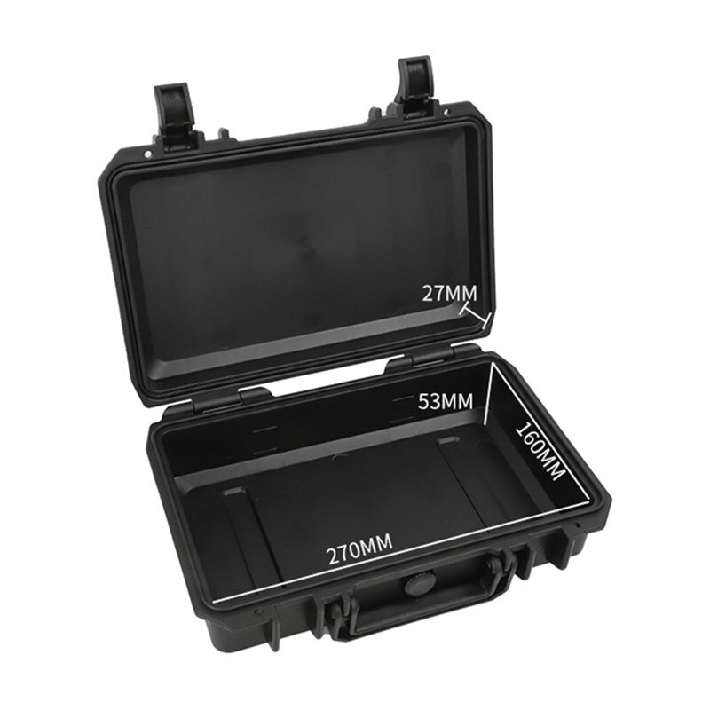 Waterproof Hard Portable Plastic Tool Box with Spo... – Grandado