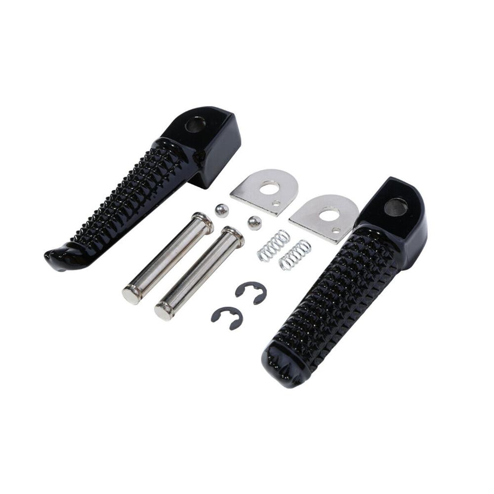 Motorcycle Black Rear Footrest Foot Pegs For Yamah... – Grandado