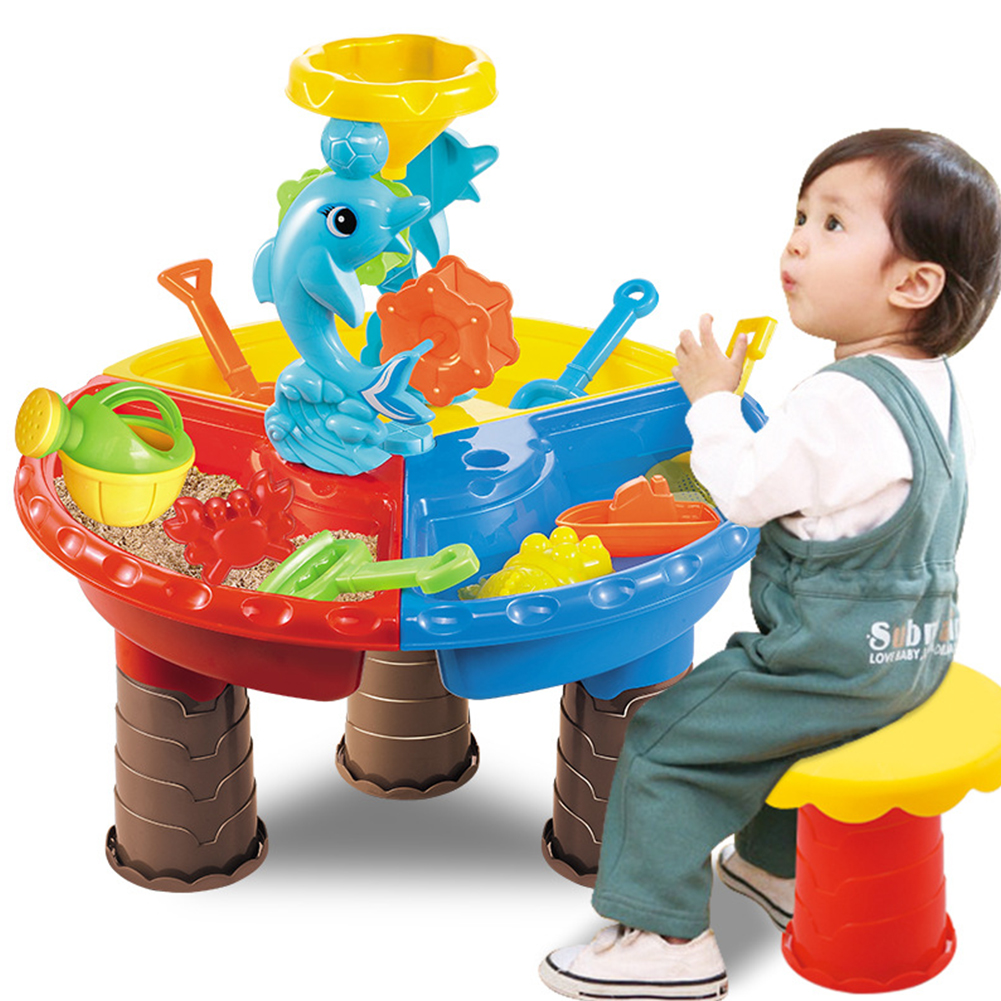Sandglass Play Bucket Summer For Children Sand Tab... – Grandado