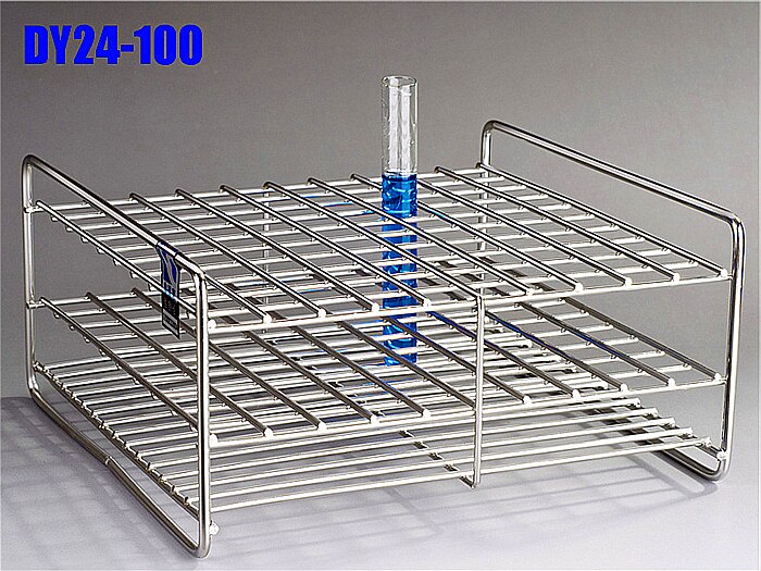 Wire Test Tube Rack Stainless Steel 100x26mm-Singl... – Vicedeal