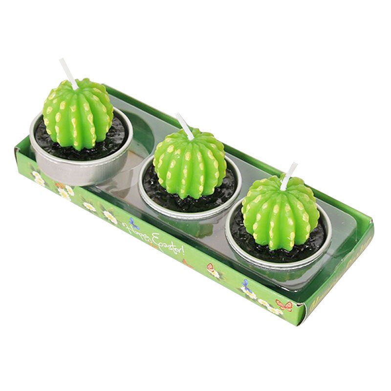 Mini Delicate Succulent Plants Candles Handmade Ar... – Grandado