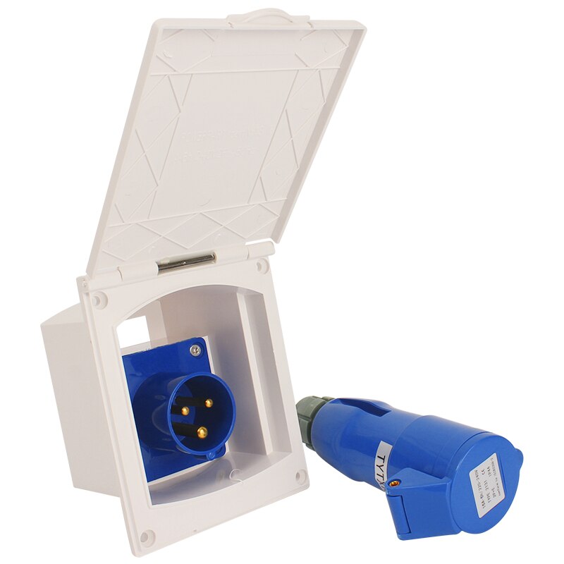 Rv 220V-240V 16A Externe Haak Up Plug Socket Water... – Grandado