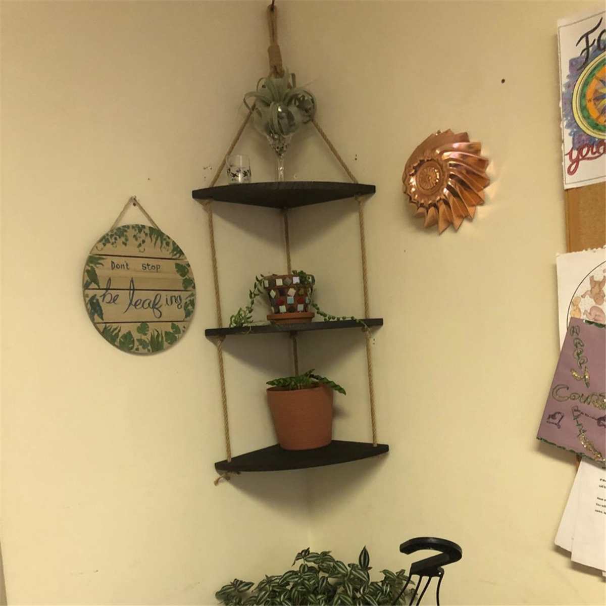 3 Lagen Handgemaakte Rustieke Display Rack Swing M... – Vicedeal