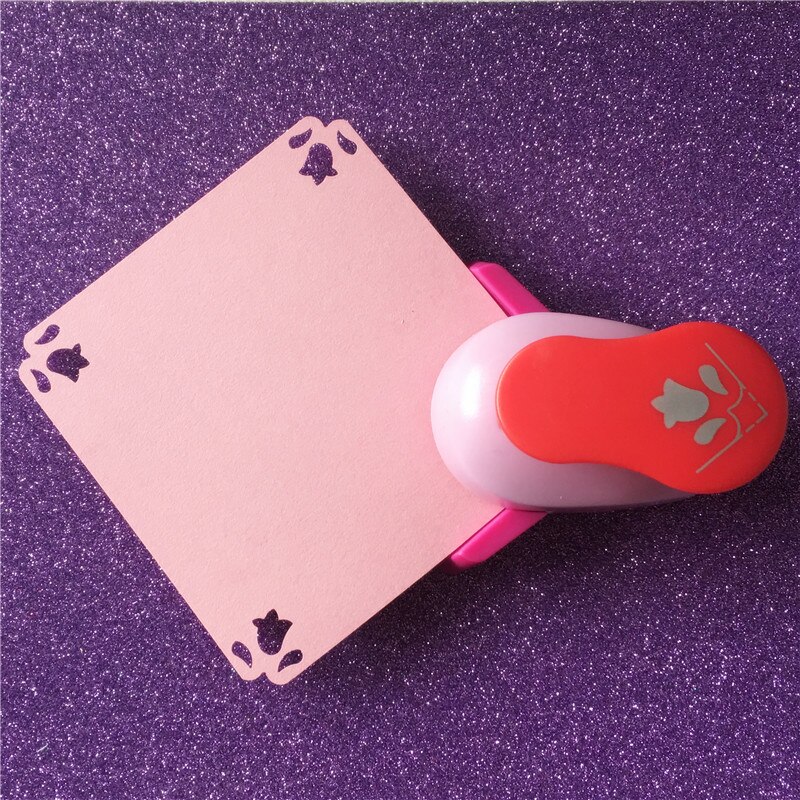 Tulip Corner Punch border craft punch flower hole ... – Grandado