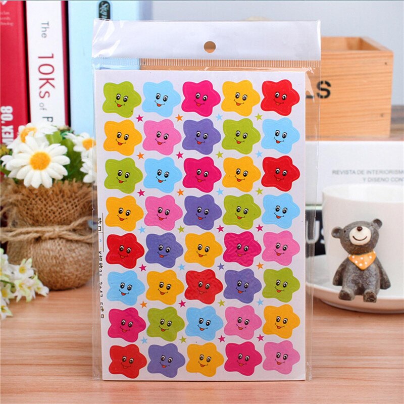400pcs Smile Stars Decal School Children Kids Teac... – Grandado