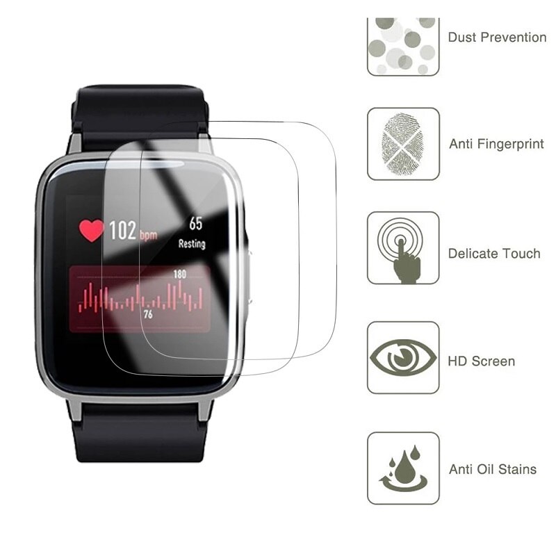 2 Stuks Beschermende Hydrogel Film Voor Haylou LS0... – Grandado