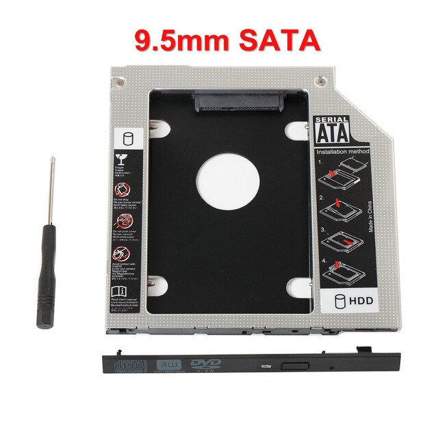 2nd Hdd Caddy 12.7Mm 9.5Mm Sata 3.0 2.5 ''Hd Harde... – Grandado