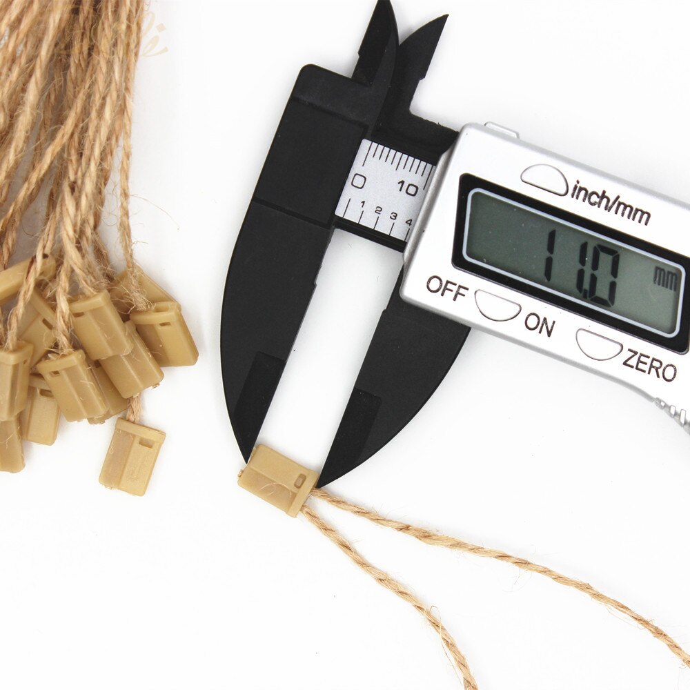 1000 Stuks/partij Jute Hennep Hang Tag Touw In Kle... – Grandado