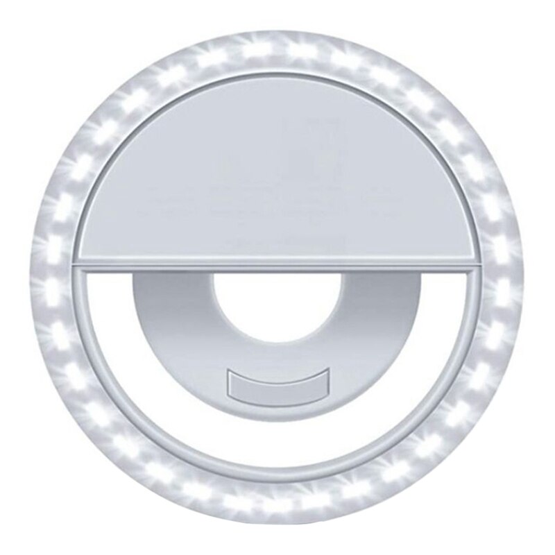 Selfie Ring Light Rechargeable Clip-on Phone Ring ... – Vicedeal