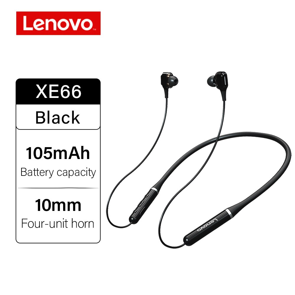 Lenovo Wireless Earphones XE66 Dual Dynamic Neckba... – Grandado