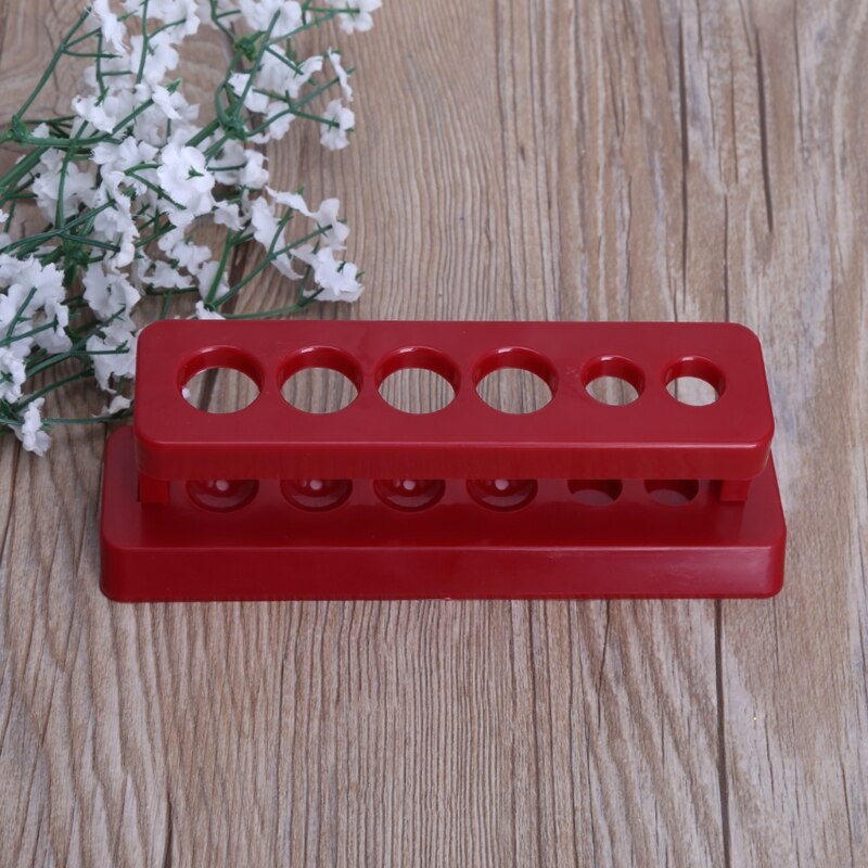 1pcTest Tube Holder 6 Hole Plastic Rack Red Stand ... – Grandado