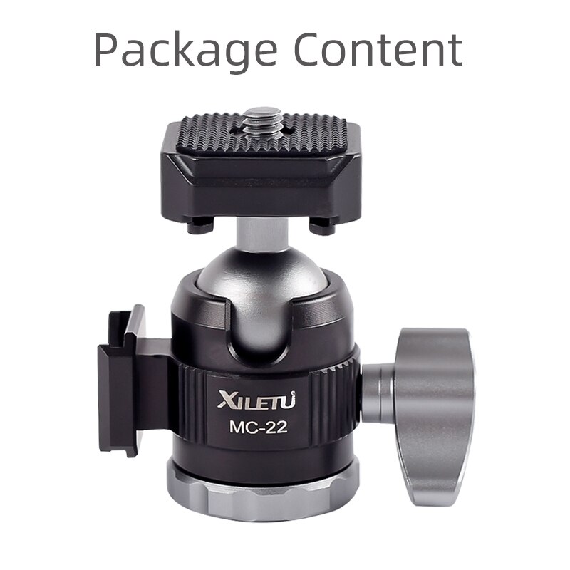 MC22 Mini Tripod Ball Head 360 Graden Swivel Balho... – Vicedeal