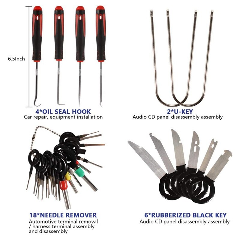 Trim Removal Tool Set 52Pcs, Car Trim Puller Tool ... – Vicedeal