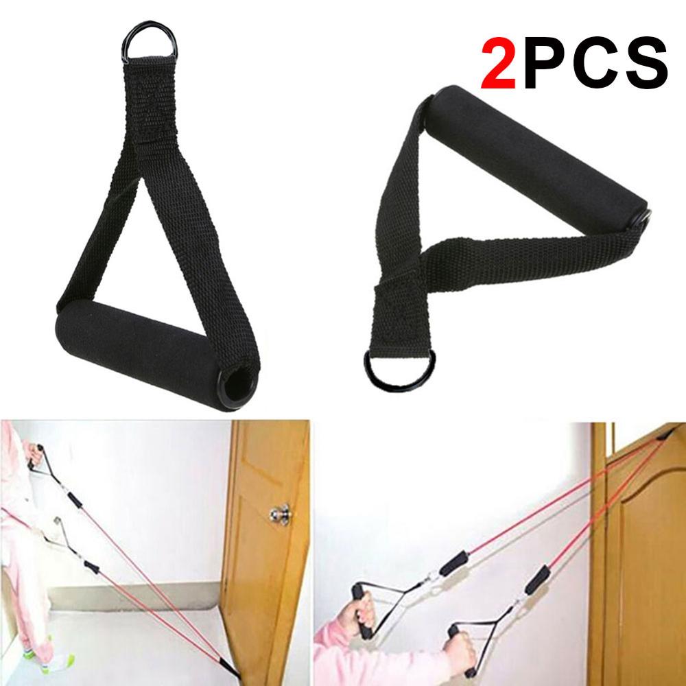2PCS Nylon Tricep Rope Cable Handle Cable Crossove... – Grandado