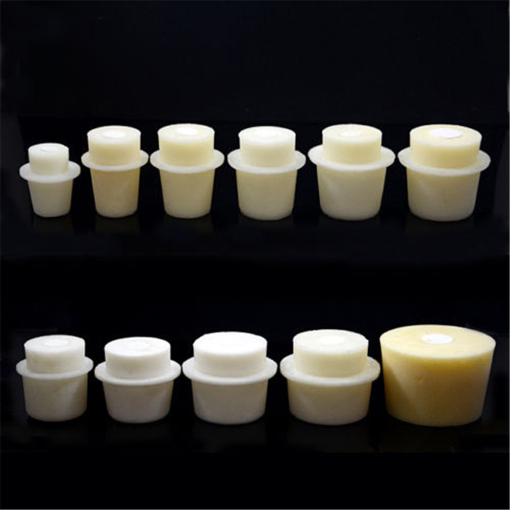 5 pcs Laboratory Silicone Bung With Hole Stoppers ... – Grandado