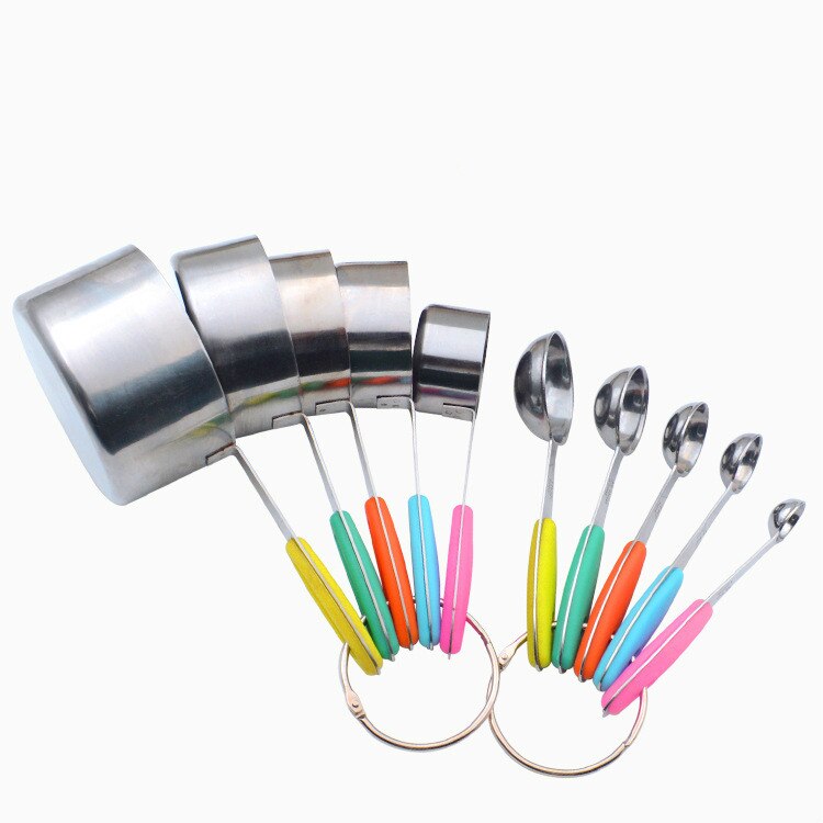 5PCS/Set Stainless steel measuring spoon set measu... – Vicedeal