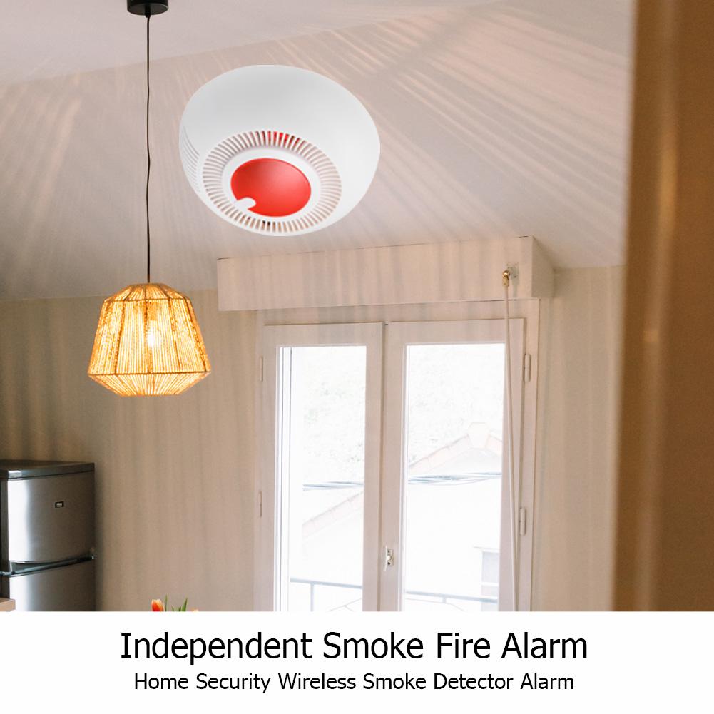 Independent Smoke Fire Alarm Home Security Wireles... – Grandado