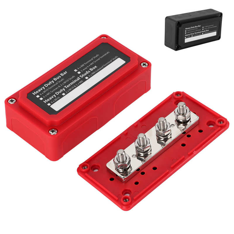 300A Bus Bar Power Distribution Box 48V DC 4 Studs... – Vicedeal