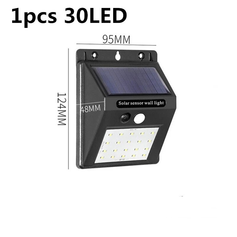 20/100 LED Solar Led Light Outdoor PIR Motion Sens... – Vicedeal