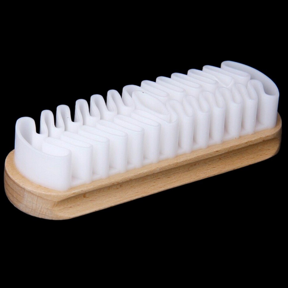 White Rubber Crepe Shoe Brush Leather Brush For Su... – Grandado