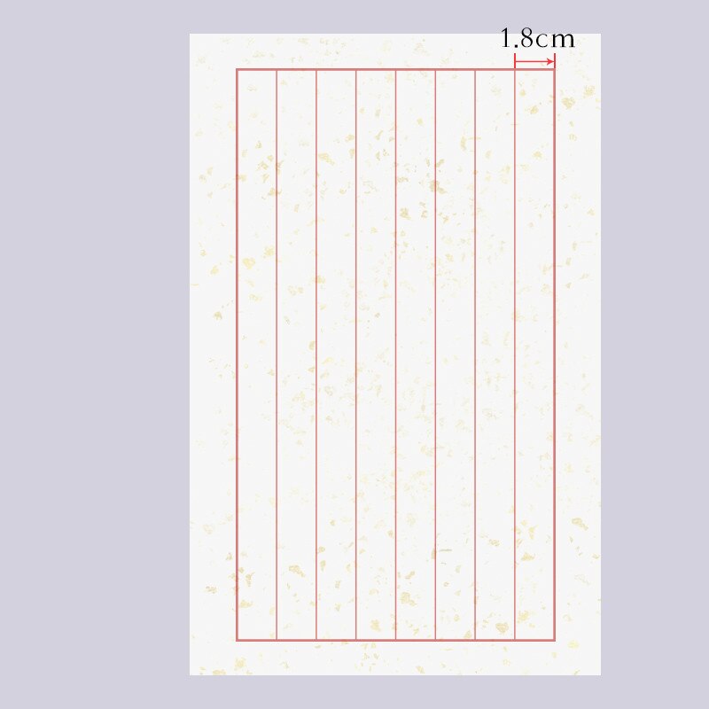 Chinese Calligraphy Paper Brush Ink Antique Half-R... – Grandado