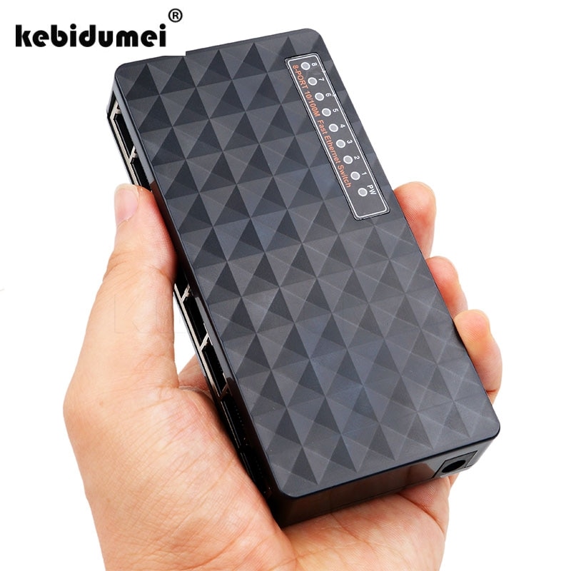 8 Ports Network Switch 10/100Mbps Fast Ethernet RJ... – Vicedeal