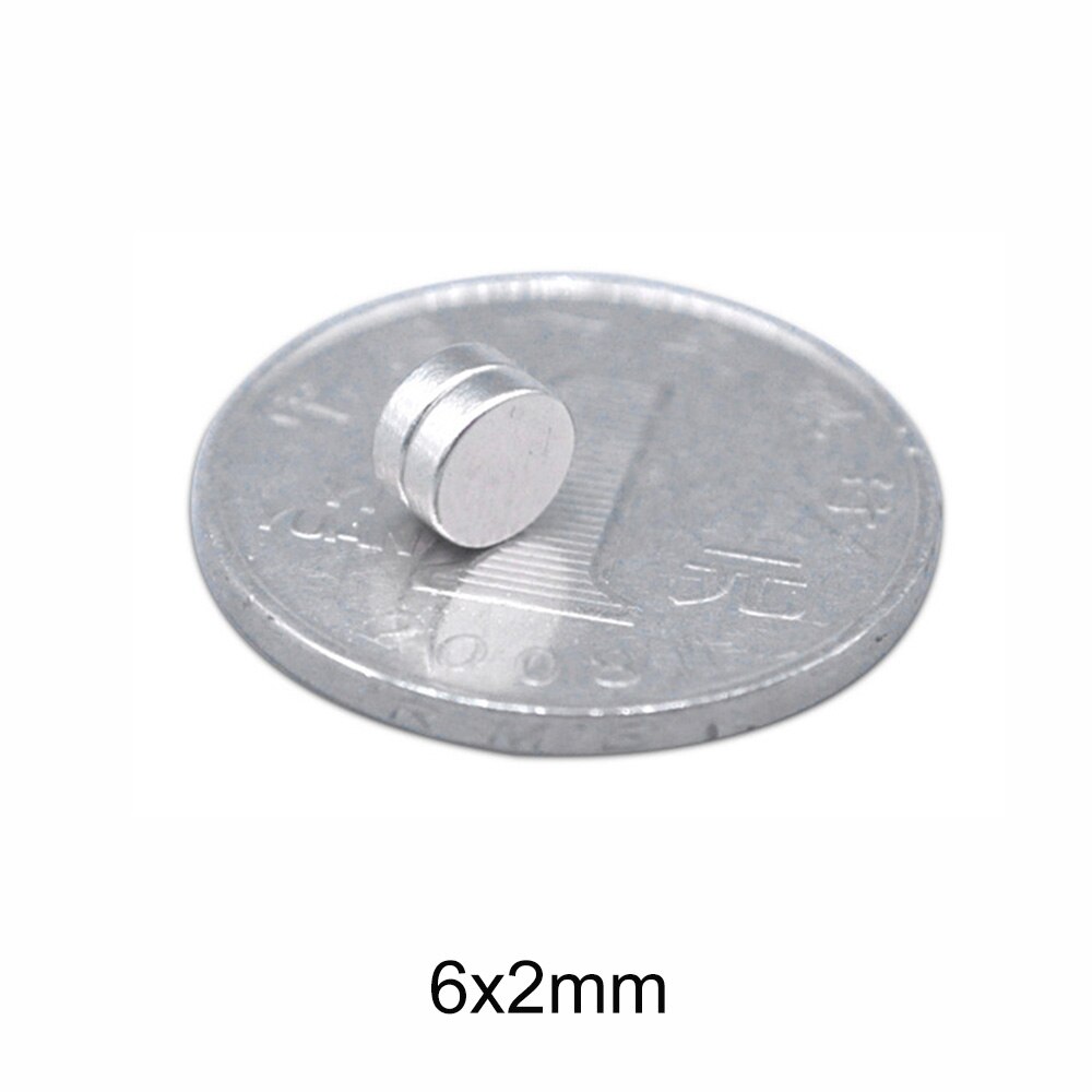 50~1000pcs 6x2 Mini Small Magnets strong 6mmx2mm F... – Vicedeal