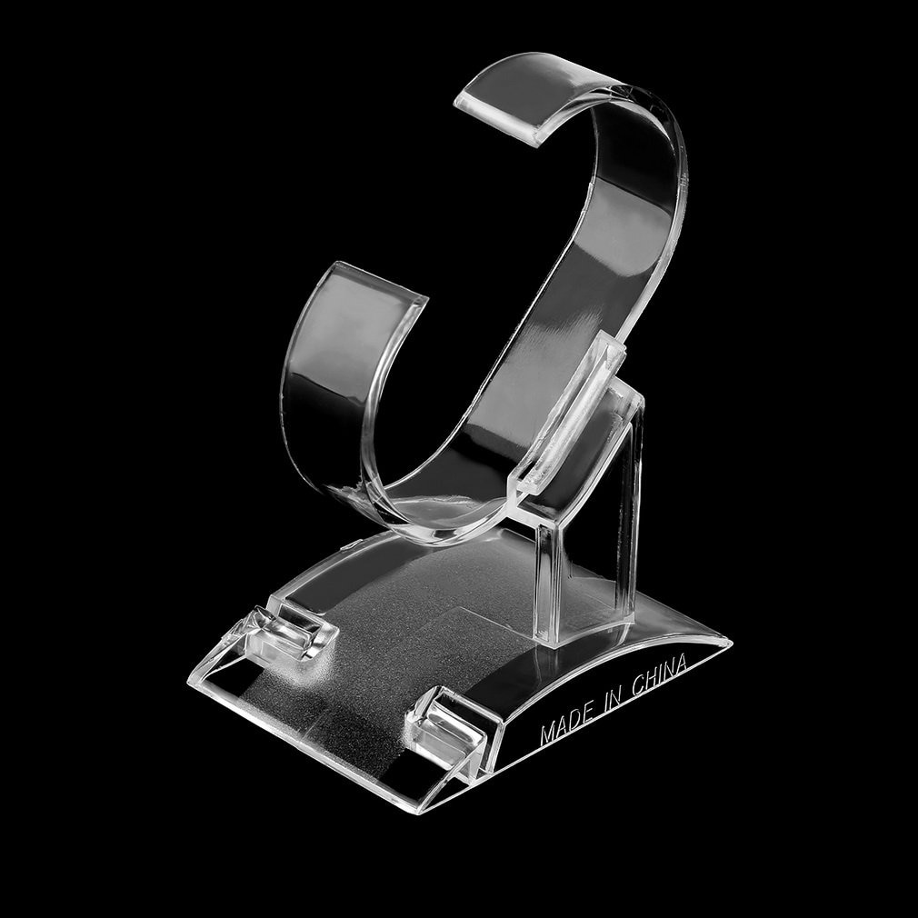 Clear Acrylic Watch Display Holder Stand Rack Show... – Grandado