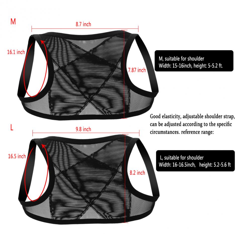 Breathable Posture Correct Corset Back Belt Suppor... – Grandado