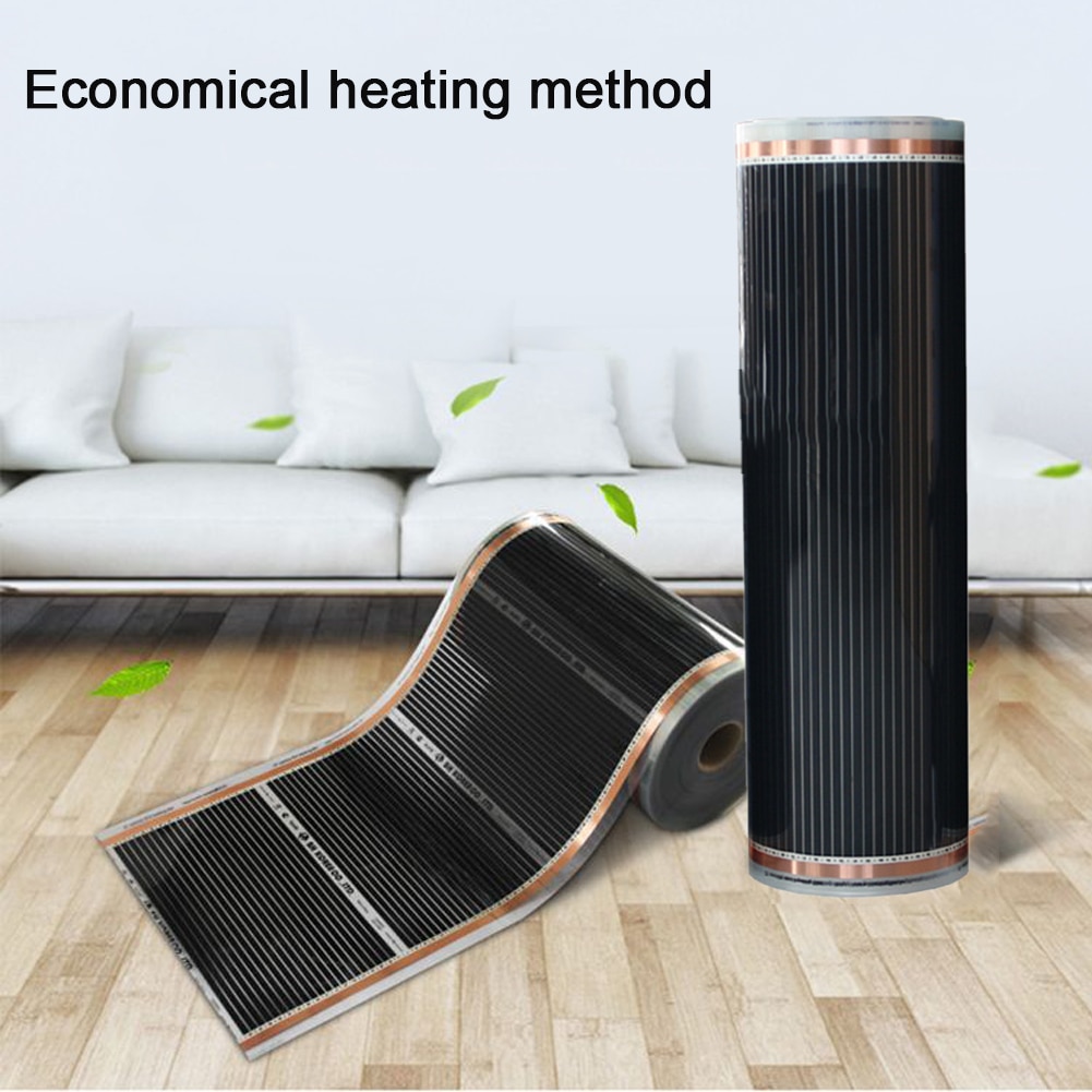 2m Infrarood Vloerverwarming Film Folie Mat 220W E... – Grandado