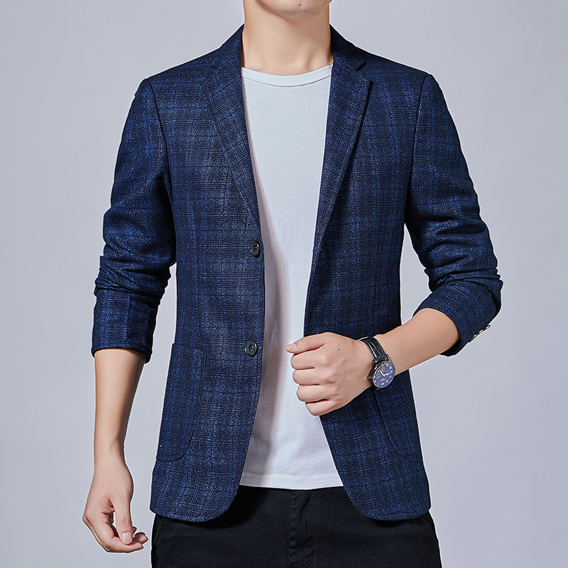 Suit Jacket Men Korean Leisure Business Formal Jac... – Grandado