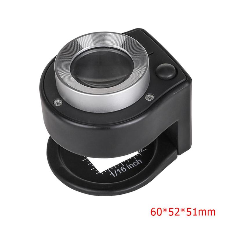 10X Optical Glass Lens Magnifier Full Metal Foldin... – Grandado